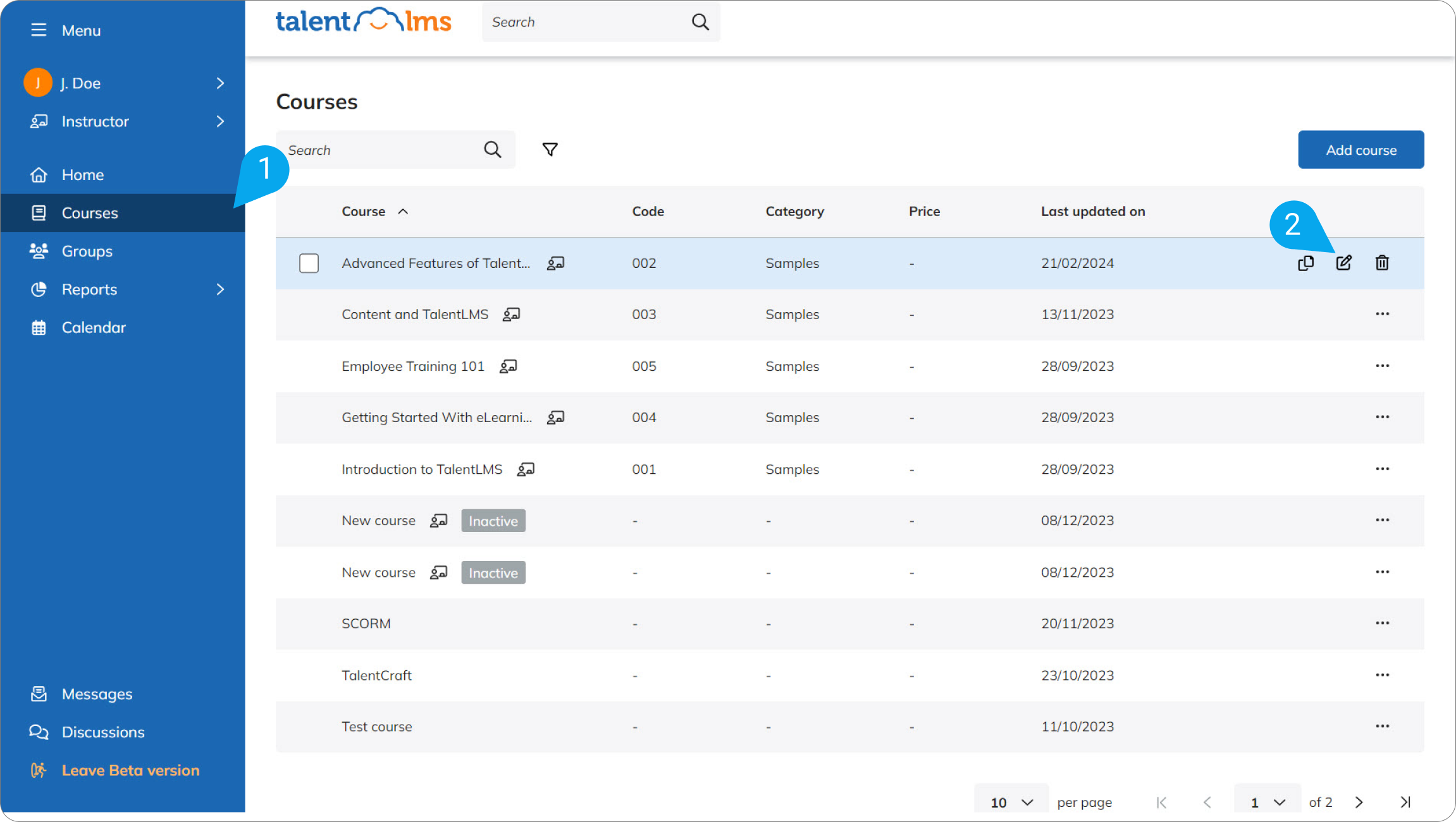 How to share courses with users in TalentLMS – TalentLMS Support - Help ...