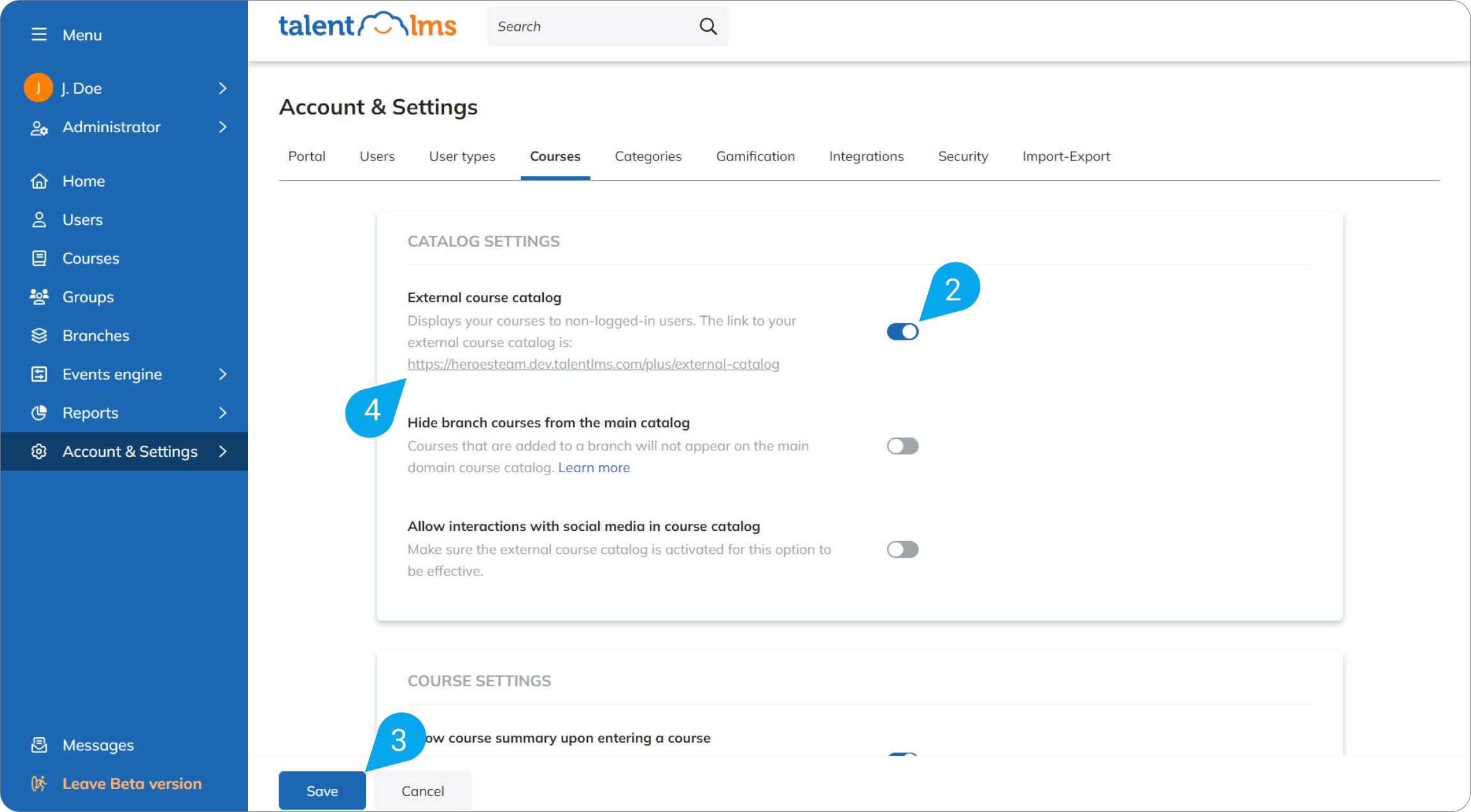 How to share courses with users in TalentLMS – TalentLMS Support - Help ...
