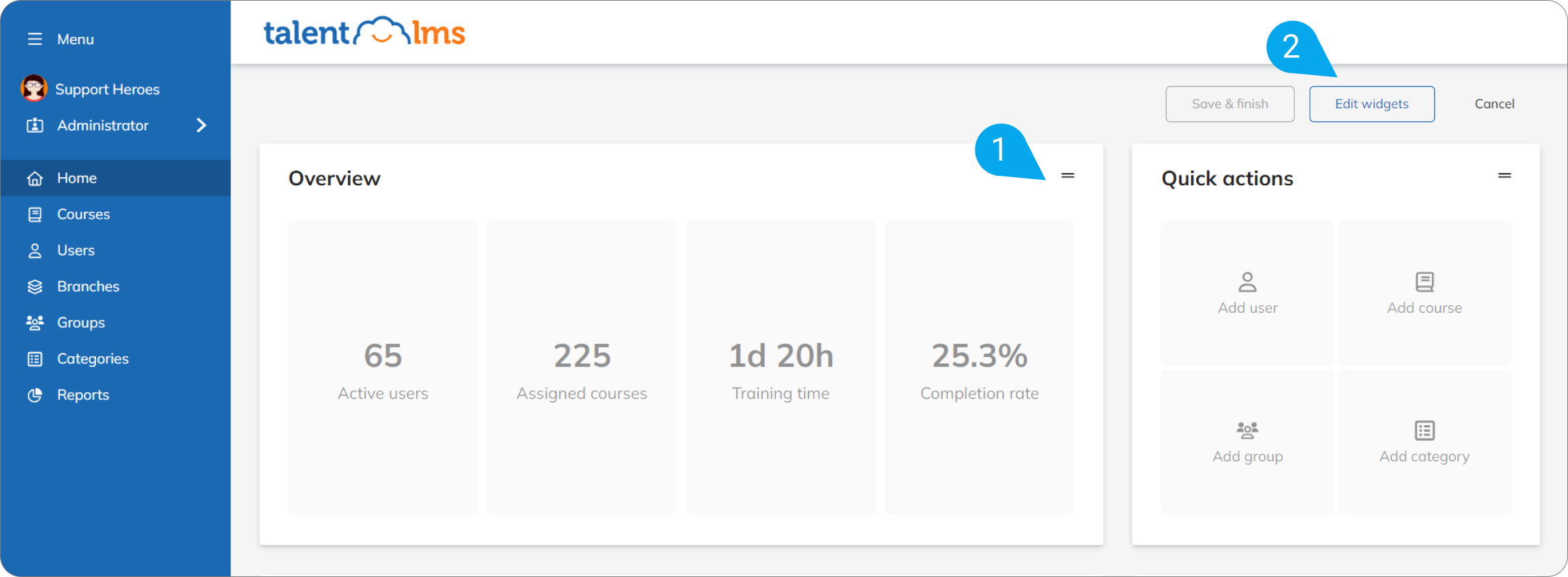 Exploring the new TalentLMS interface – TalentLMS Support - Help Center
