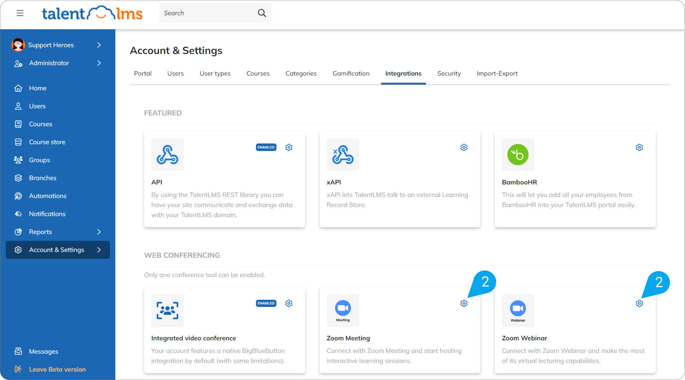 How to integrate TalentLMS with Zoom – TalentLMS Support - Help Center