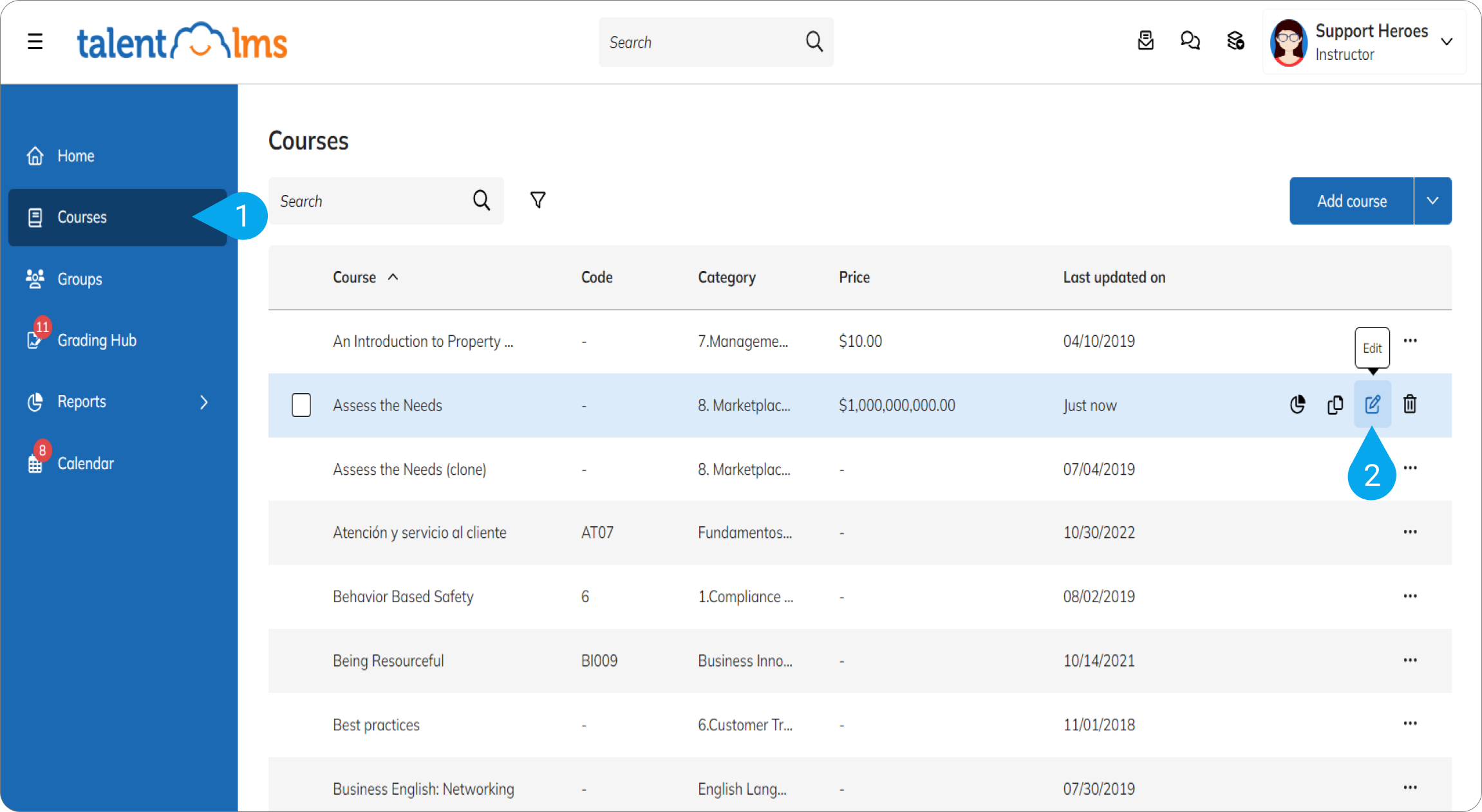How to use Sections in a course in TalentLMS – TalentLMS Support - Help ...