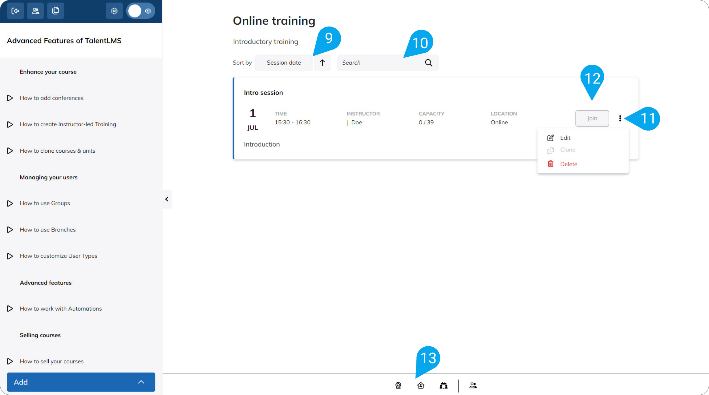 How to create an Instructor-Led Training (ILT) unit – TalentLMS Support ...