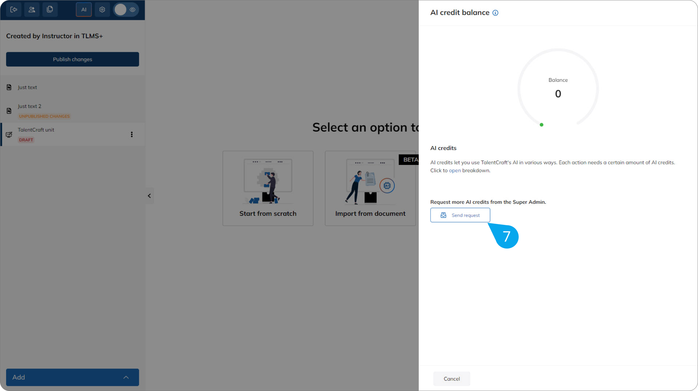 Understanding AI credits – TalentLMS Support - Help Center