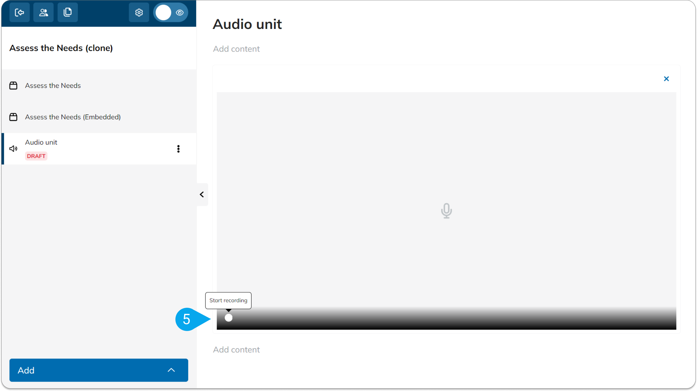 How to create content by capturing video or audio – TalentLMS Support - Help Center