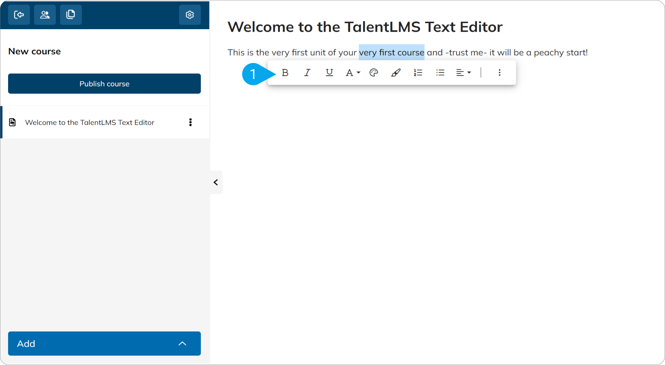 How to work with the TalentLMS text editor – TalentLMS Support - Help ...