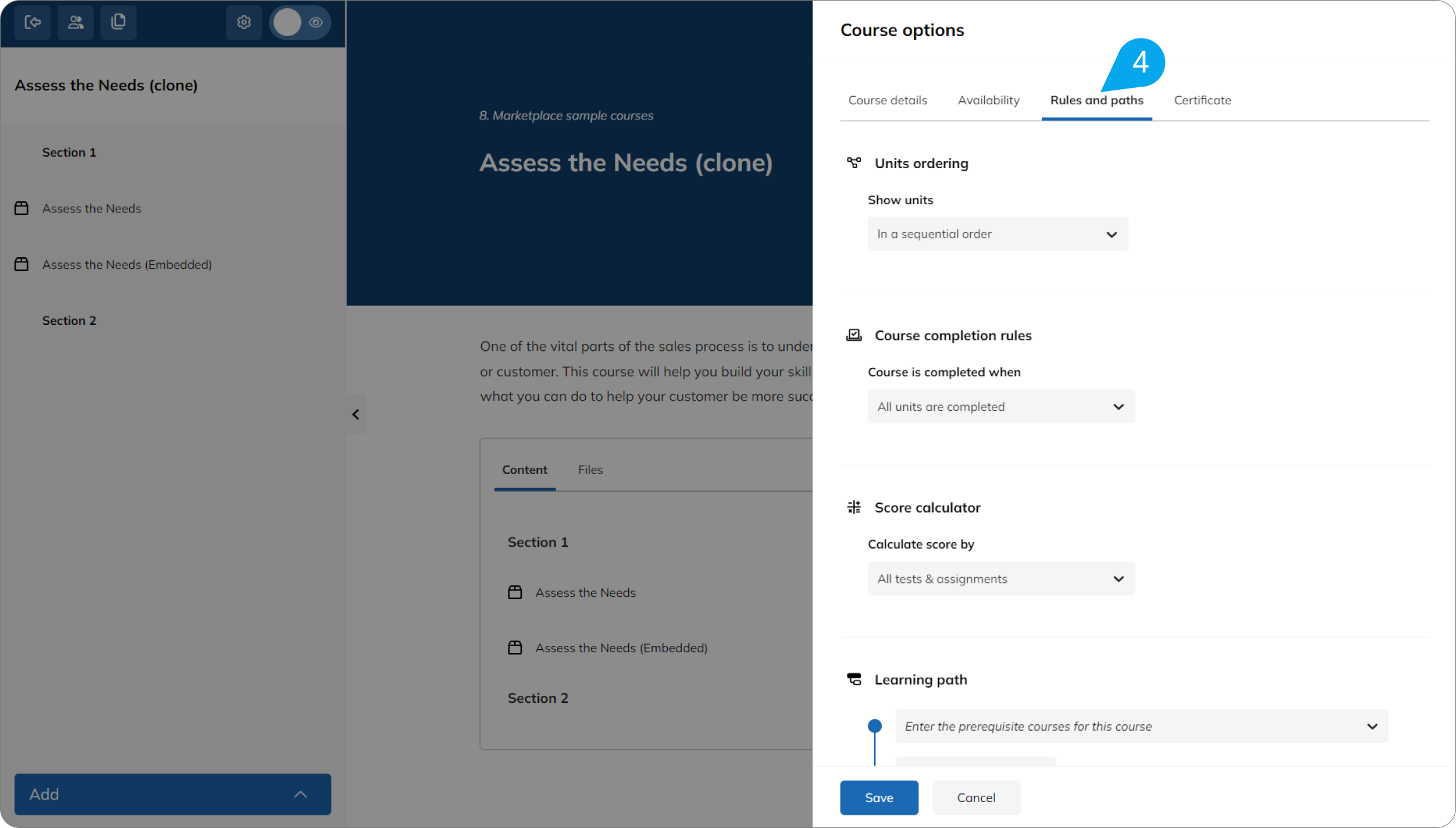 How to set up learning paths – Epignosis Dev