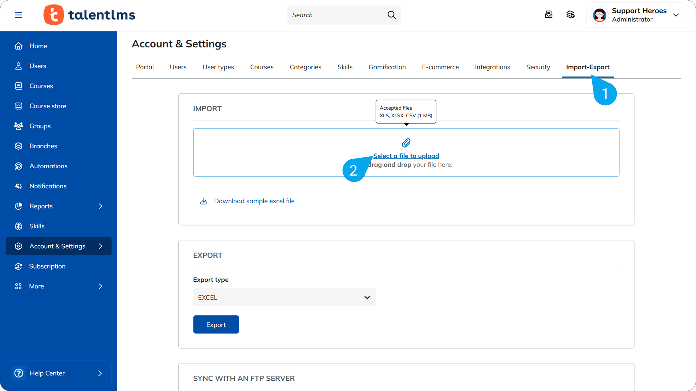 How to add users to courses in TalentLMS – TalentLMS Support - Help Center