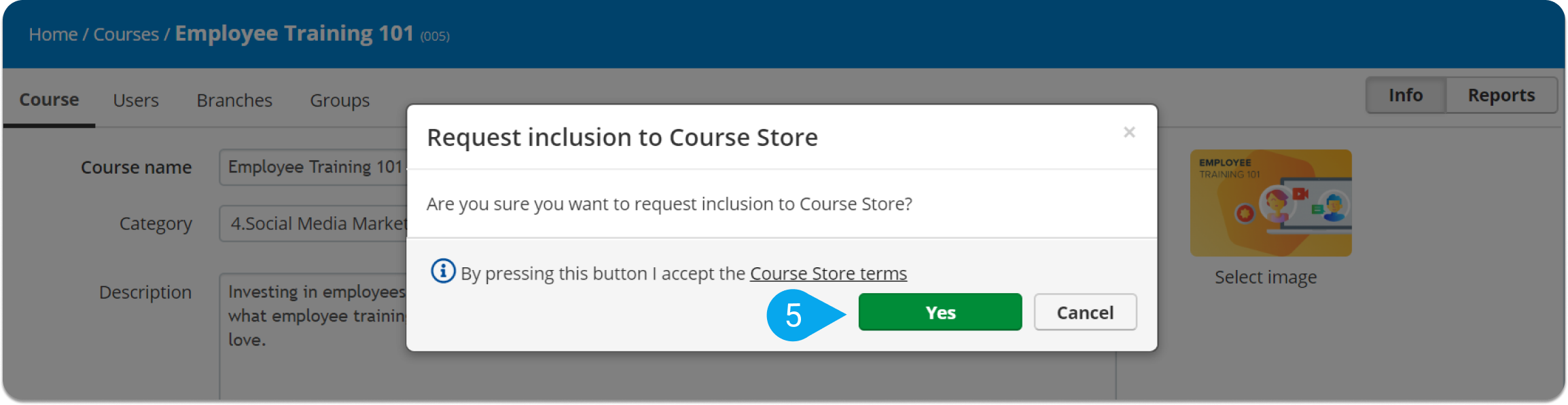 How to submit your courses to our course store in the Legacy interface ...