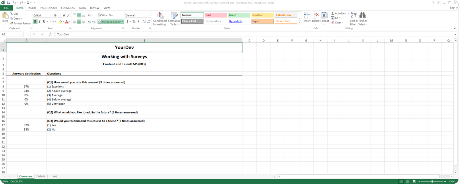 How to export survey reports in the Legacy interface – TalentLMS ...