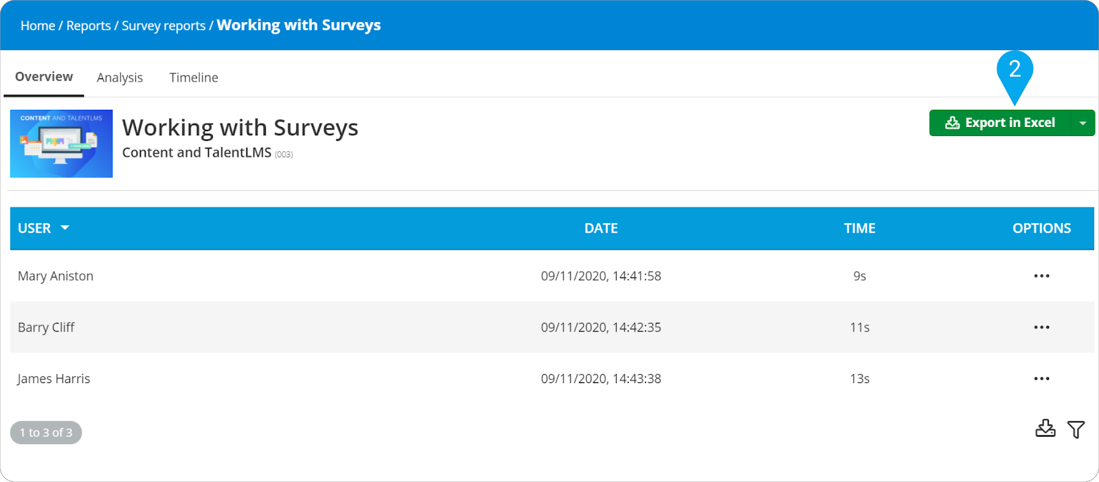 How to export survey reports in the Legacy interface – TalentLMS ...