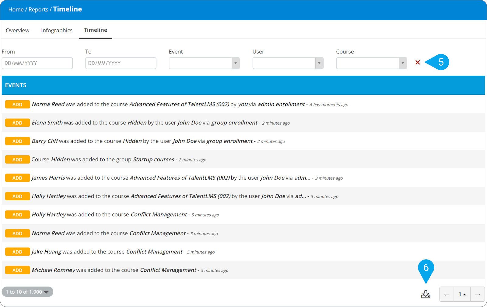 How to work with the extended timeline in the Legacy interface ...