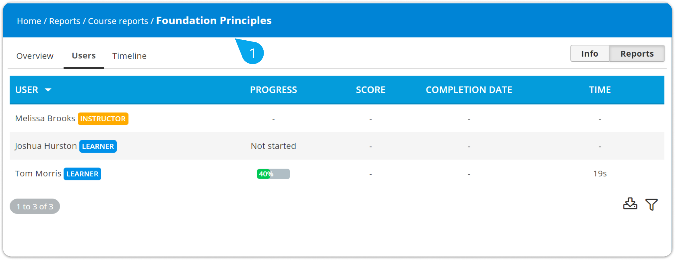 How to track user progress in a specific course in the Legacy interface – TalentLMS Support ...