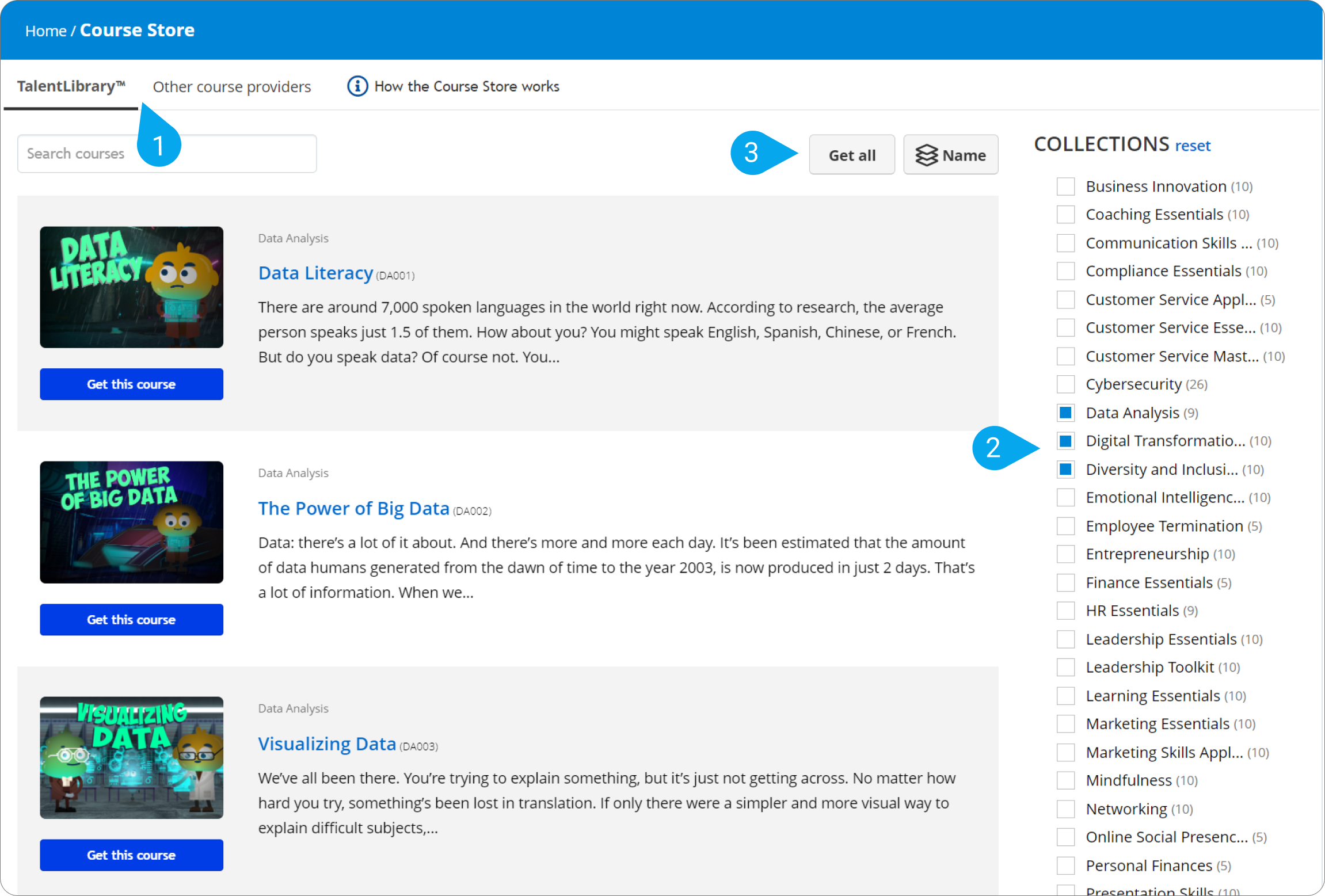How to add the TalentLibrary™ courses to your portal in the Legacy ...